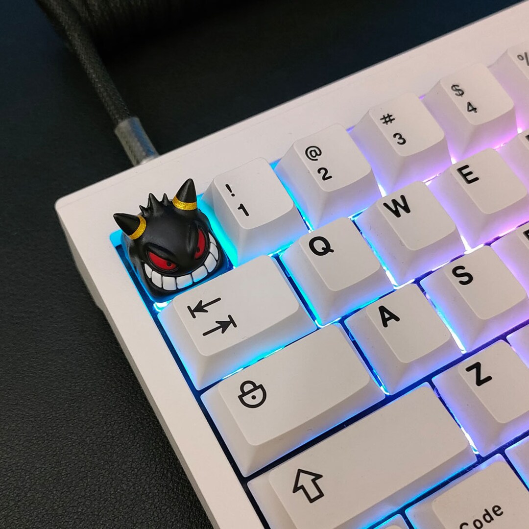 Gengar X Umbreon Keycappokemon Resin Keycappokemon Keycaps - Etsy