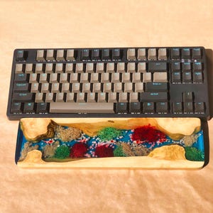 Blue River Koi Fish Wrist Rest,resin Aquarium Wrist Rest,resin River ...