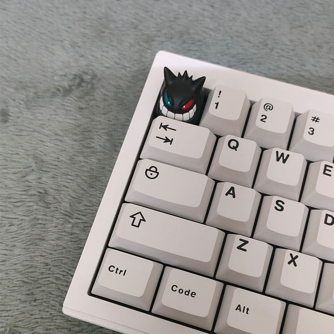Gengar Resin Keycap,pokemon Keycap,custom Pokemon Keycaps Artisan,anime ...