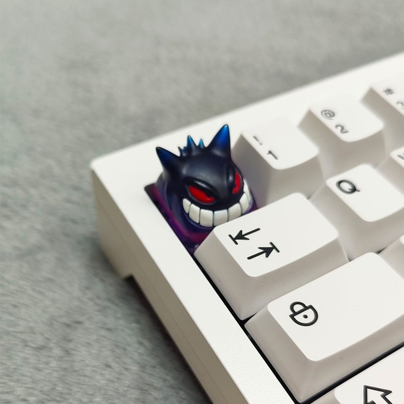 Gengar Resin Keycappokemon Keycapcustom Pokemon Keycaps - Etsy