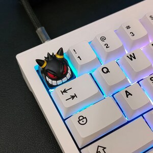 Gengar Resin Keycap,pokemon Keycap,custom Pokemon Keycaps Artisan,anime ...