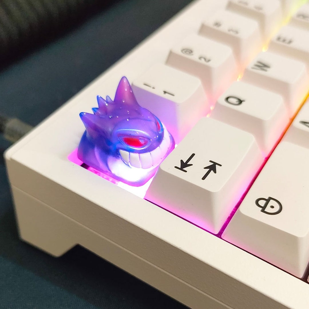 Gengar Resin Keycap,pokemon Keycap,custom Pokemon Keycaps Artisan,anime ...