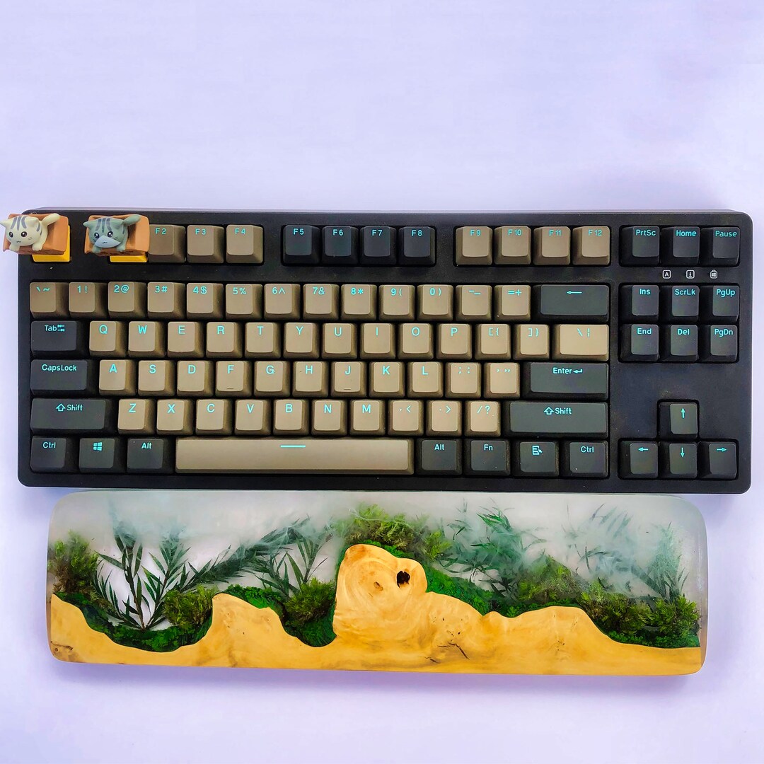 Resin Forest Wrist Rest,resin Keyboard Wrist Rest,resin Nature Wrist ...