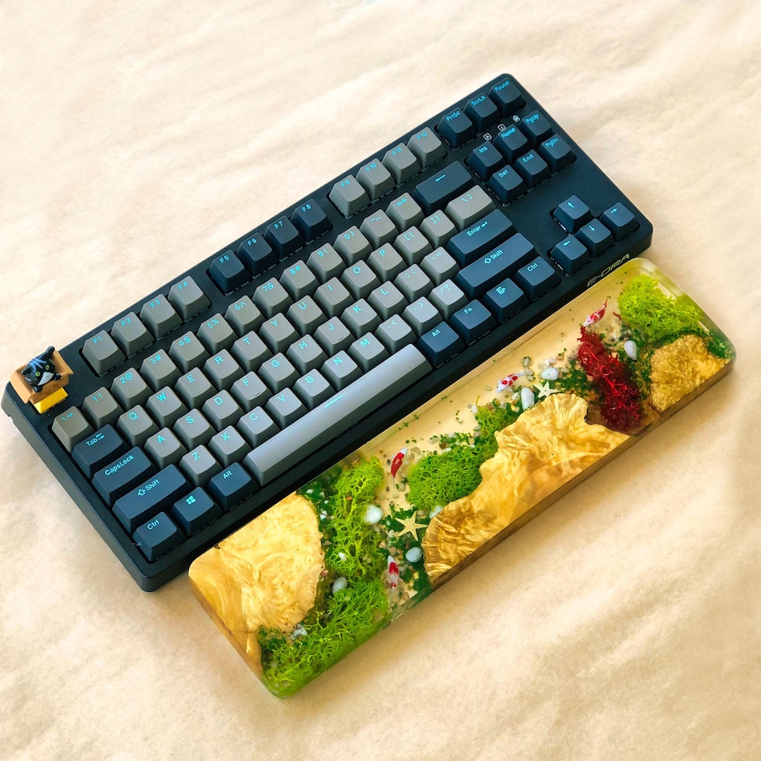 Koi Fish Resin Wrist Rest: Handmade Aquarium Desk Accessory - Etsy