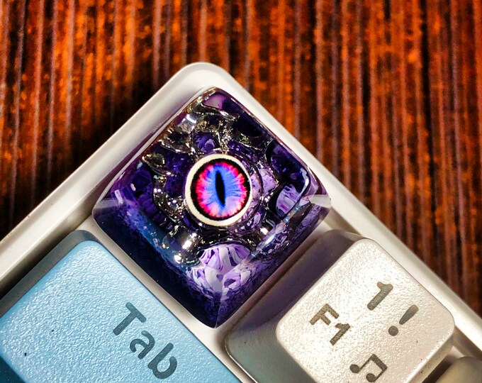 Cute Purple Keycap Series | Cherry MX Keyboard | Cat Keycap, Kawaii ...