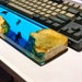 Custom Wood and Resin Wrist Rest,wood Resin Wrist Rest,keyboard Wrist ...