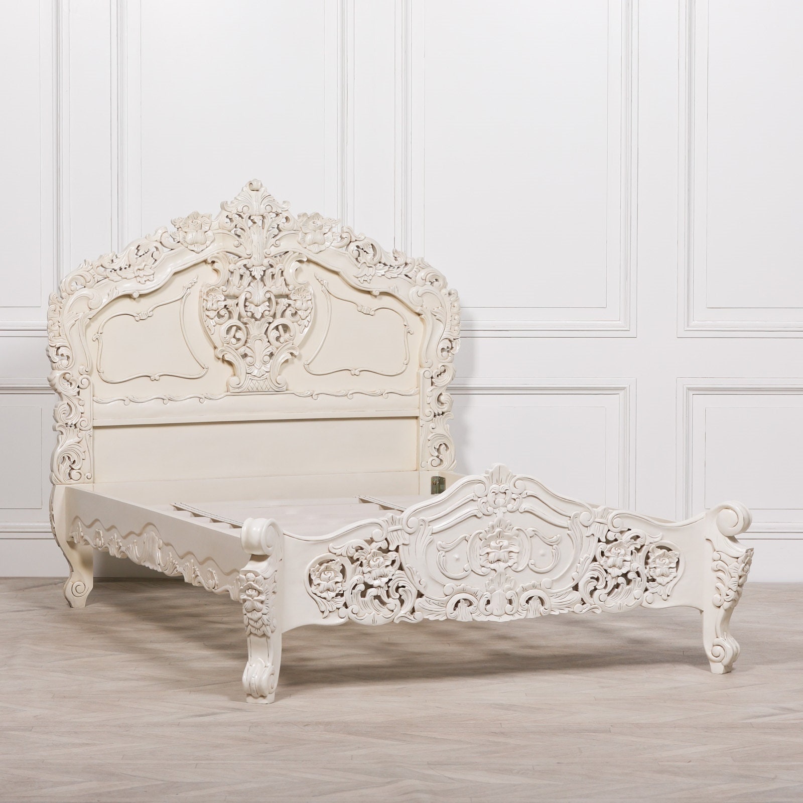Antique Rococo Bed