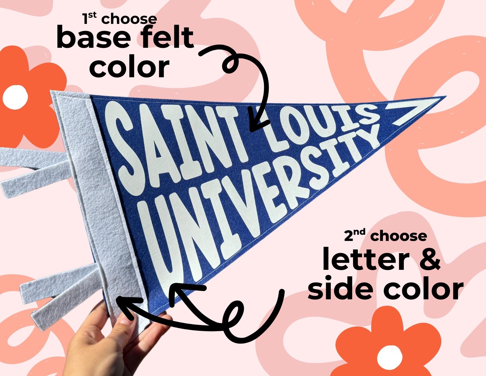 Pennant Flag Custom School Banner - High School, College & Elementary ...