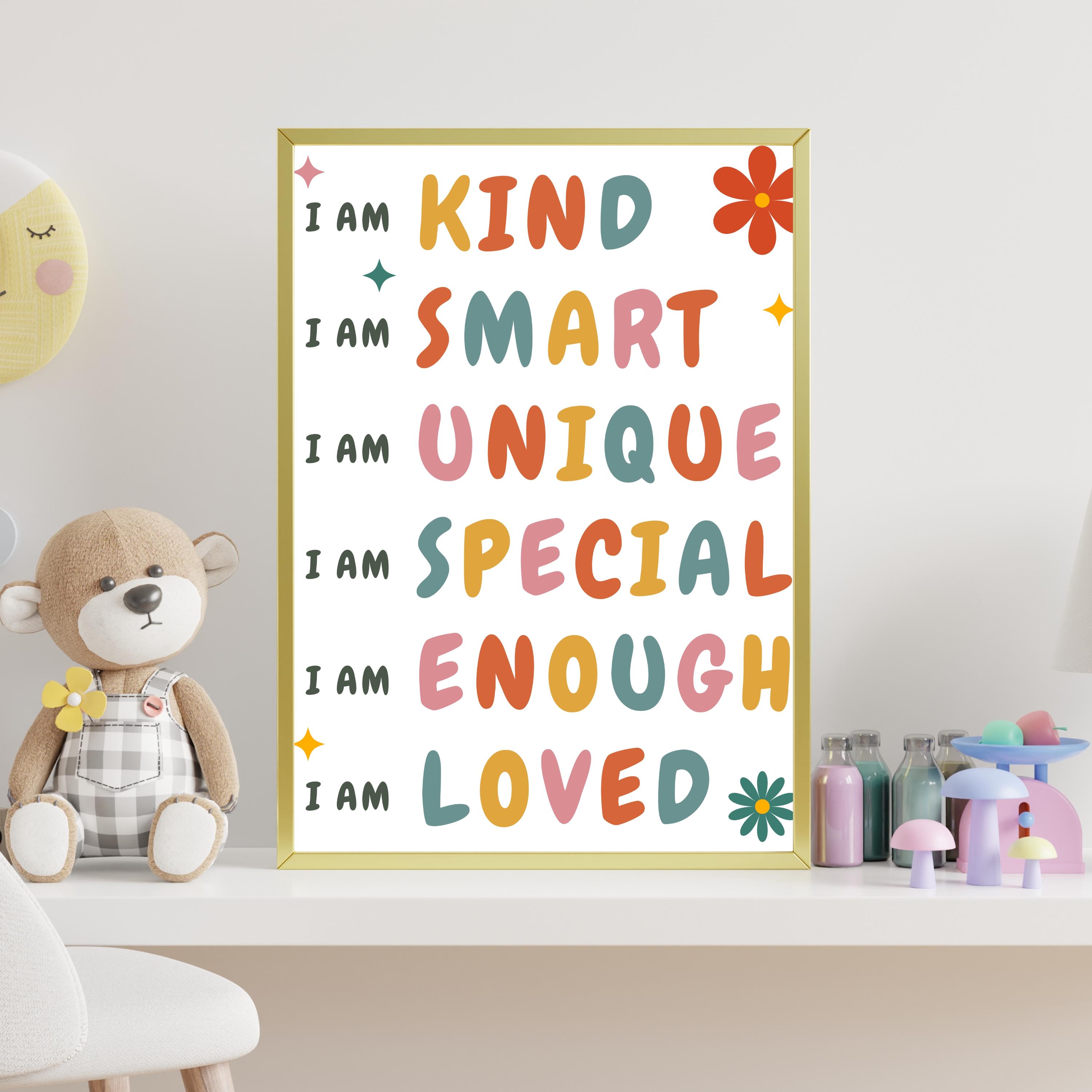 Colorful Mental Health Posters for Children - Digital Downloads ...