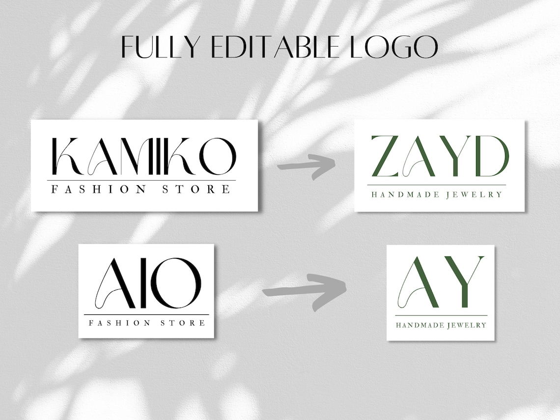 KAMIKO Large Branding Kit 50 Templates, Large Business Kit, Logo, Cards ...