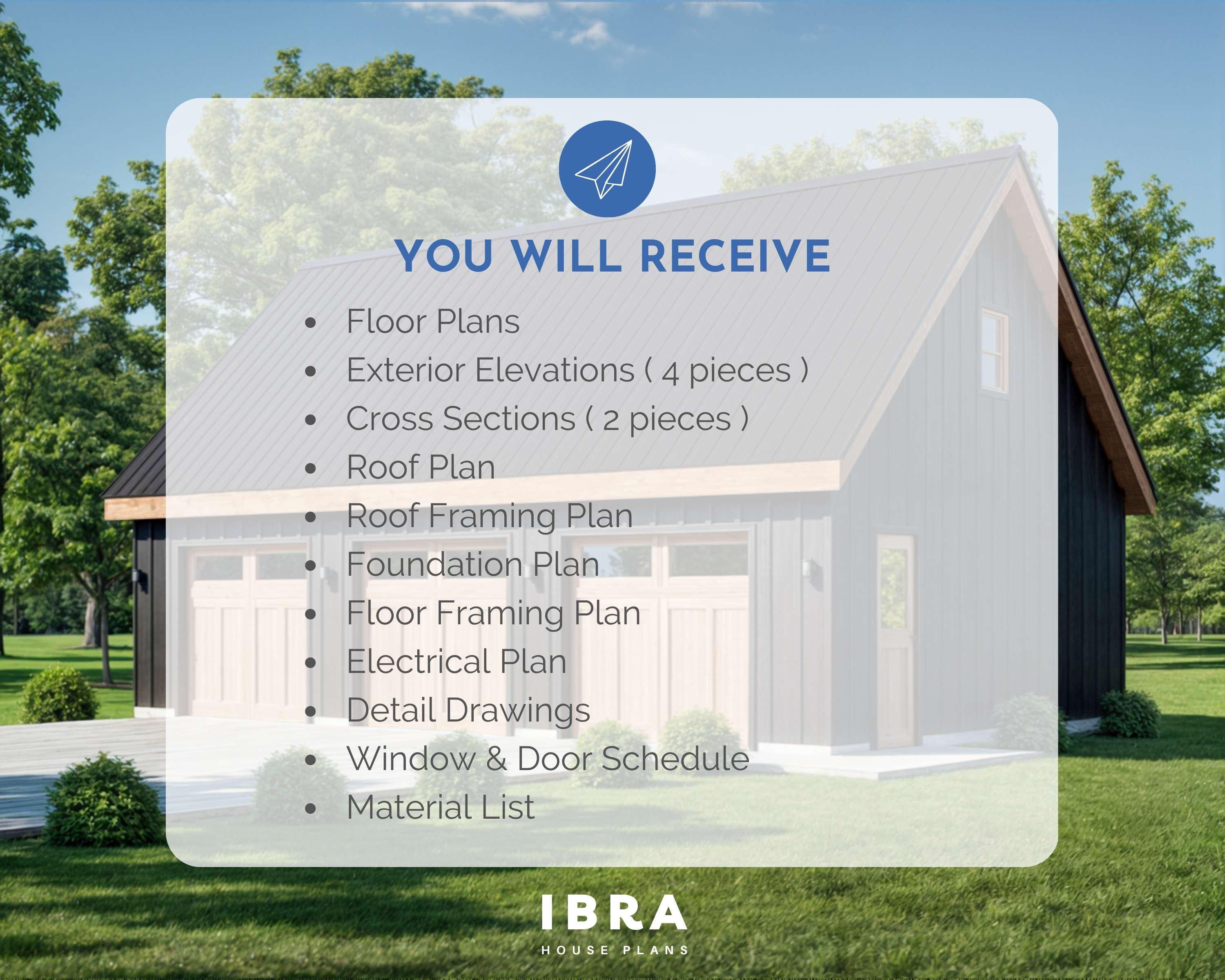 Three Car Garage 24' X 40', Detached Garage, 960 Sq Ft, 9 Ft Walls ...