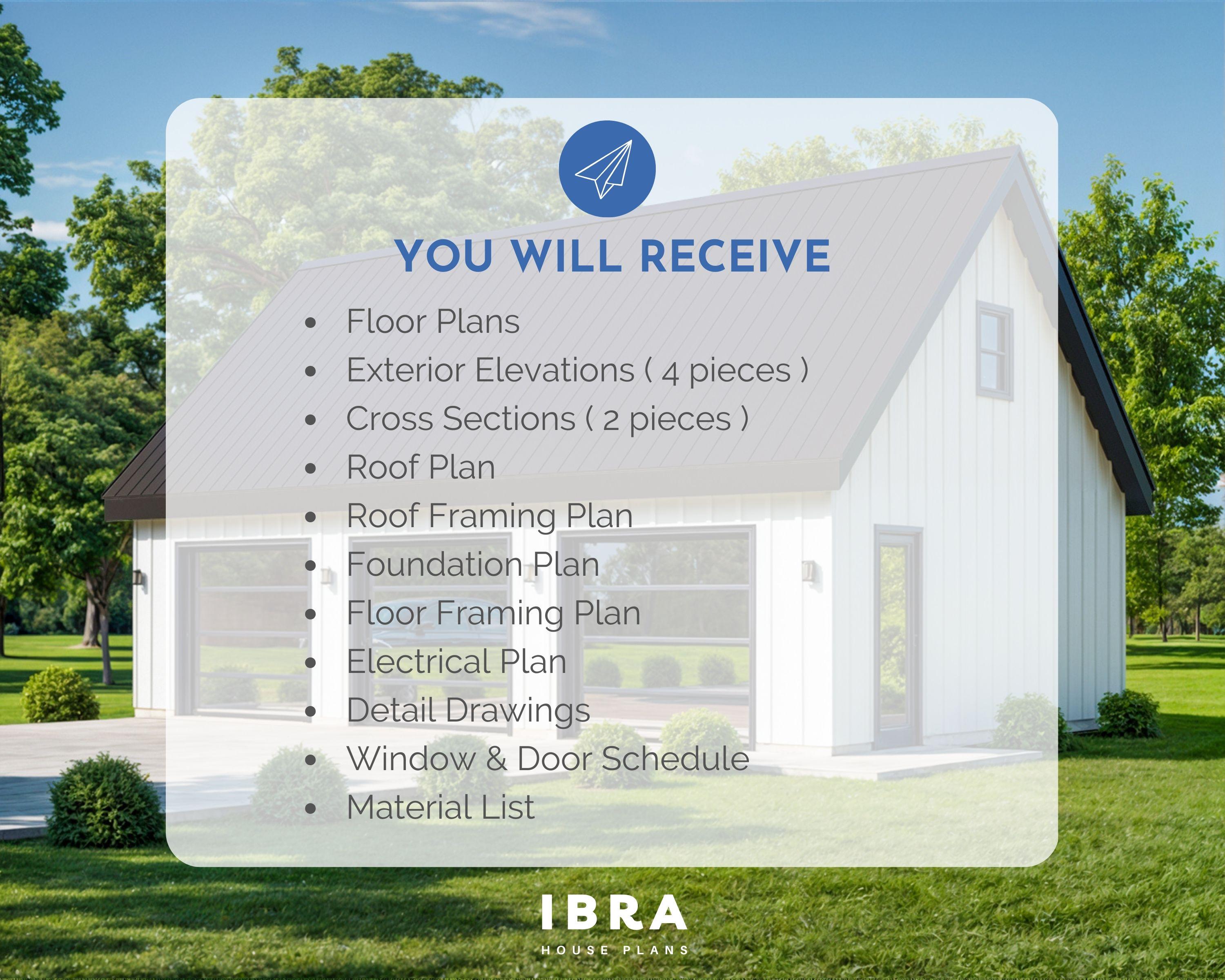 Three Car Garage 24' X 40', Detached Garage, 960 Sq Ft, 9 Ft Walls ...
