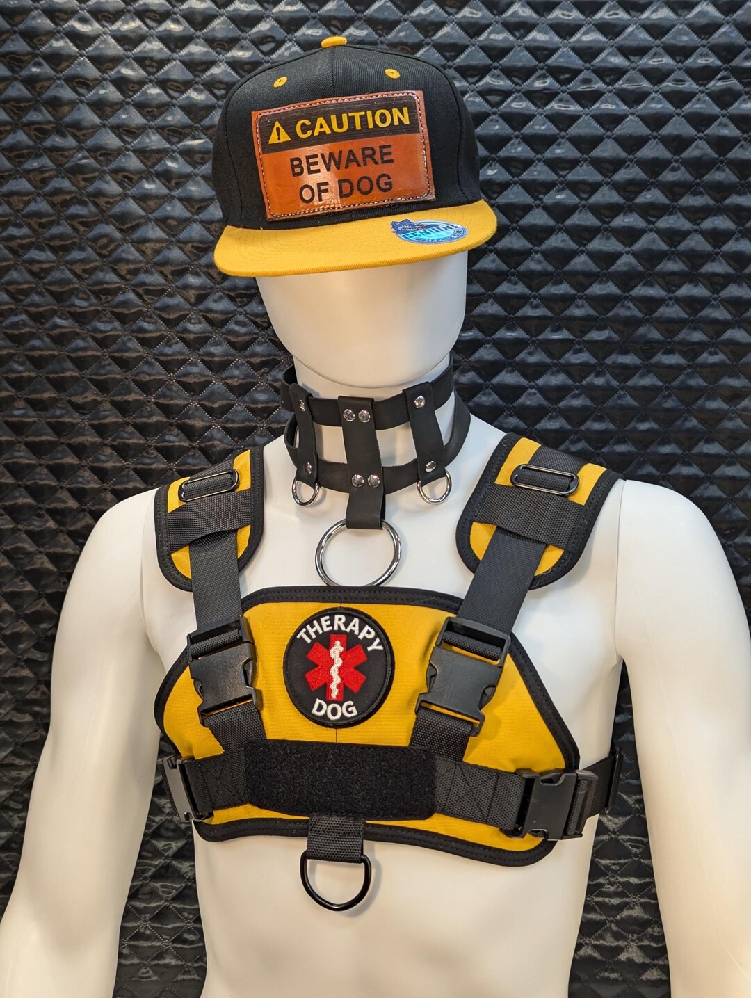 In Stock Yellow Pup Play Chest Harness - Etsy