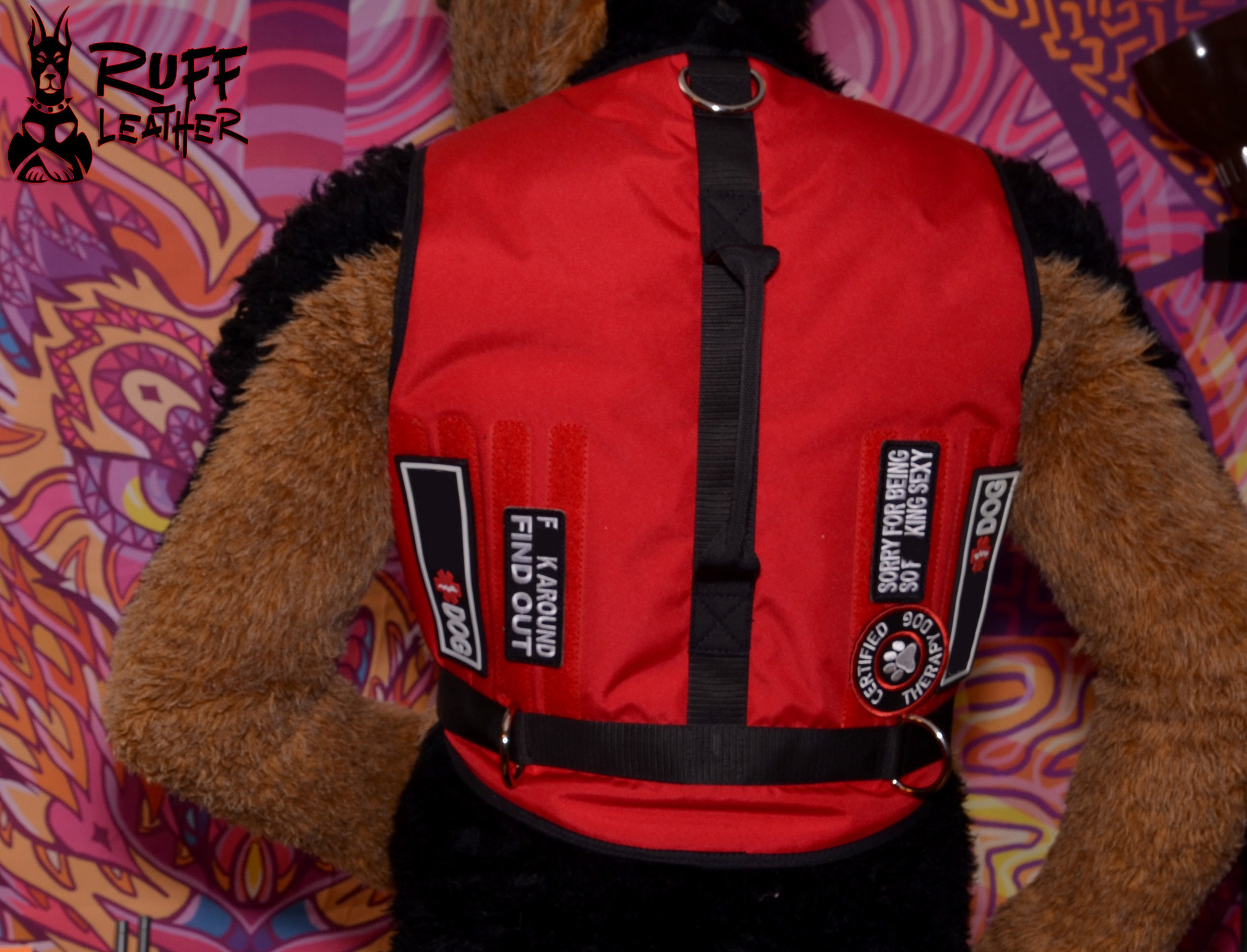 Pup Play Vest (custom Order) - Etsy