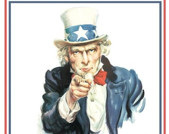Uncle Sam Sign | Etsy