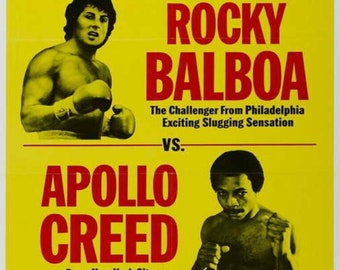 Rocky Vs Creed Poster - Etsy