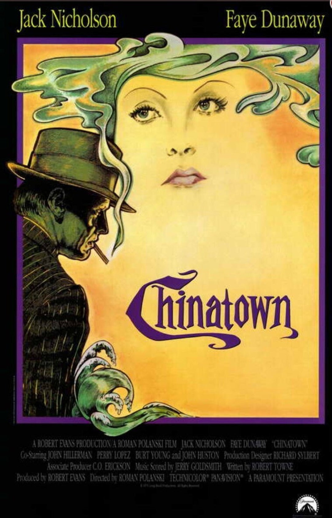 Chinatown,this Poster is Printed on Heavy Card Stock Paper. the Poster ...