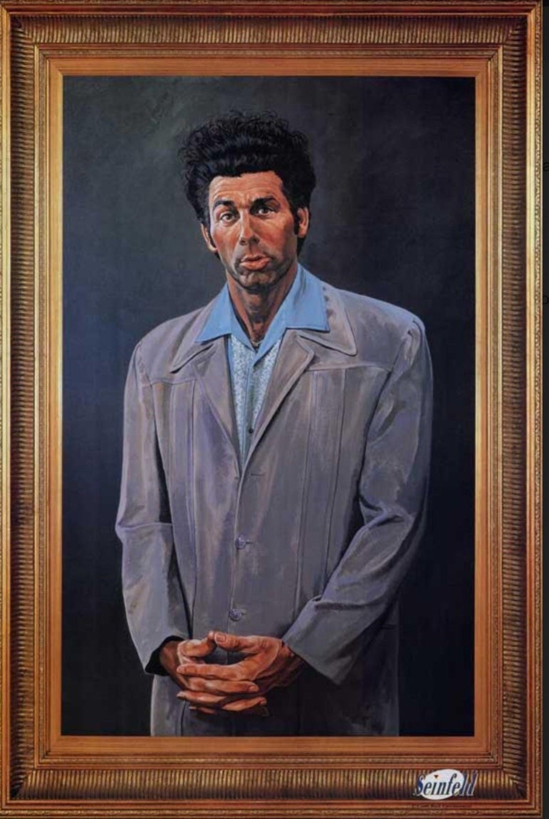 Kramer the Portrait,a Brute of a Man From Seinfeld on a 11x17 Movie ...
