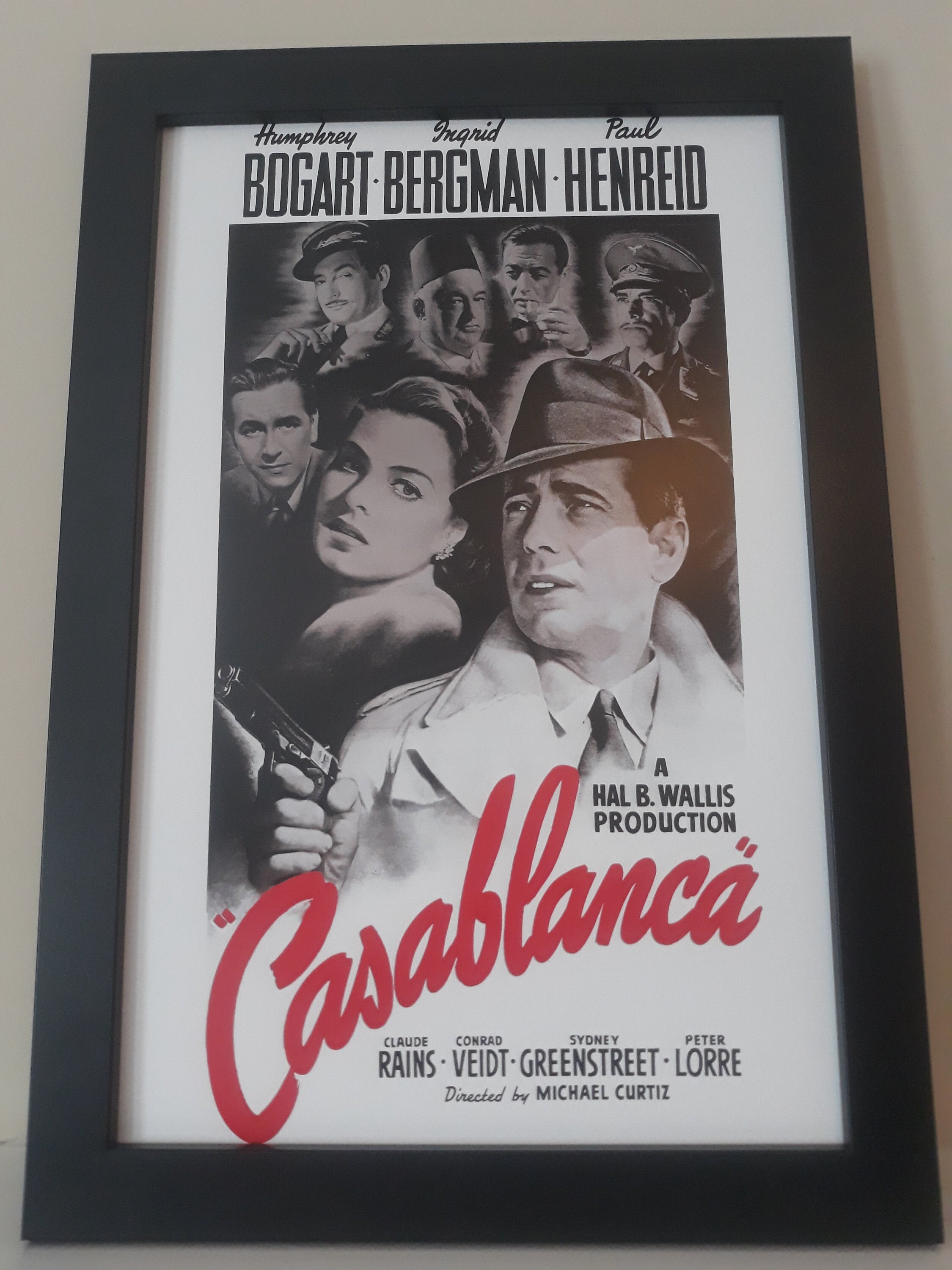 Casablanca Movie Poster Original