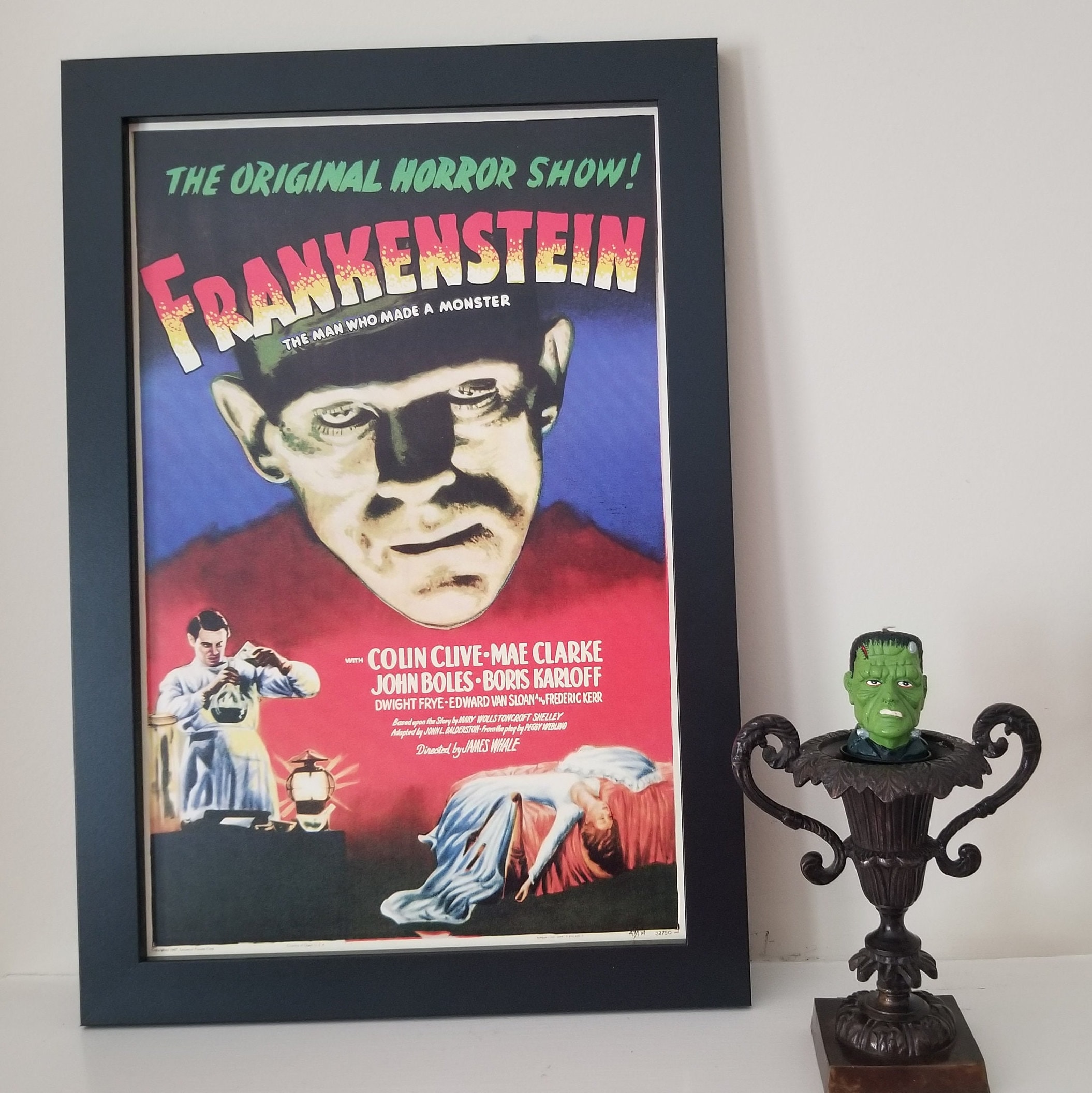Original Frankenstein Movie Poster 1931