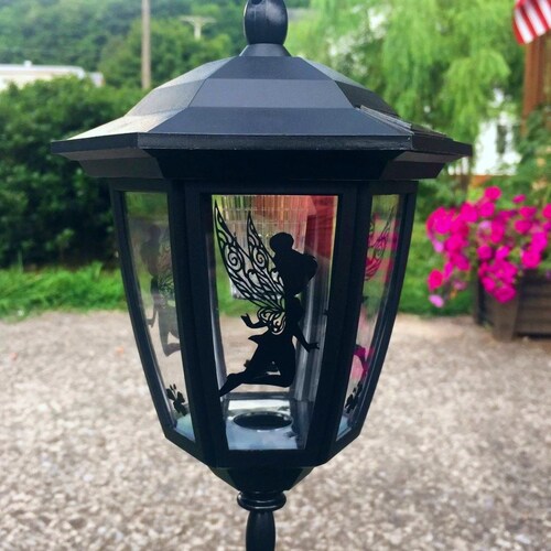 Disney Themed Tinkerbell and Peter Pan Themed Solar Lantern - Etsy