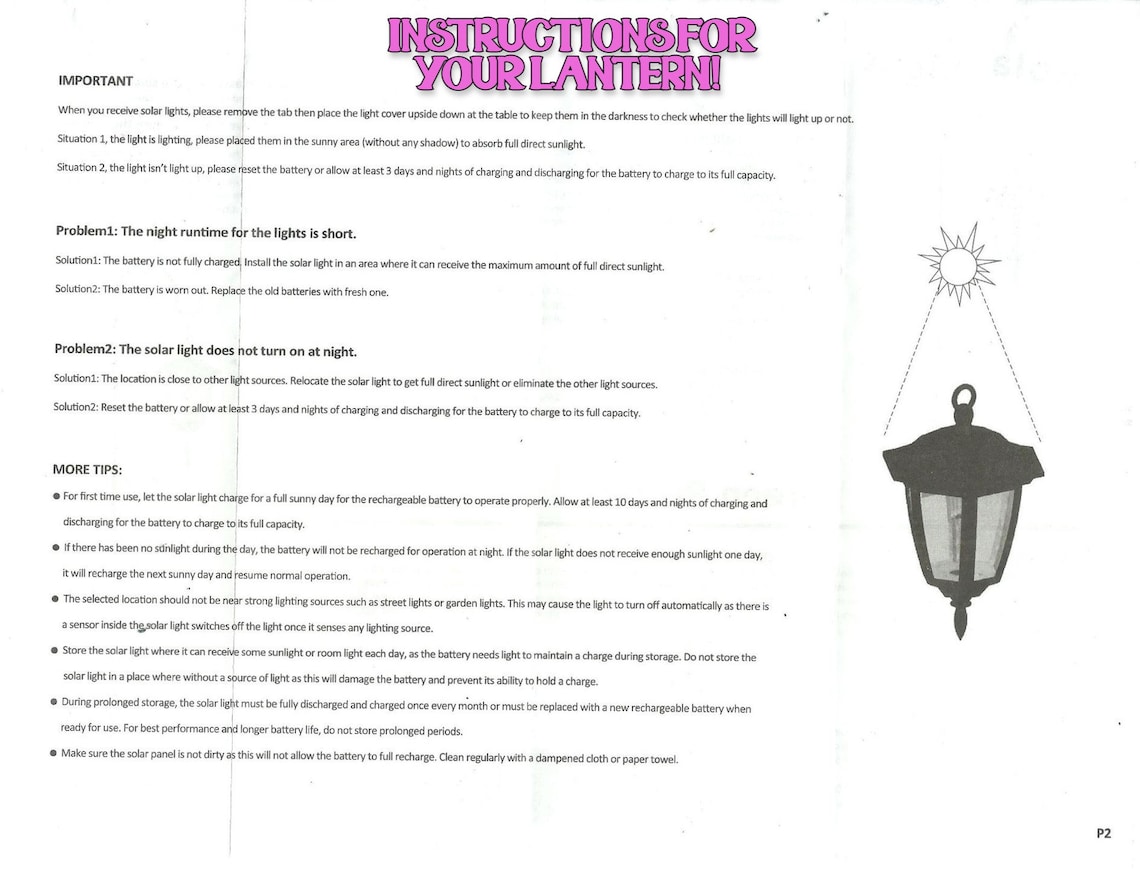 Disney Themed Tinkerbell Outdoor Solar Lantern Style 1 - Etsy