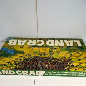 Land Grab Board Game the Game of Land Assembly and Development 1974 ...