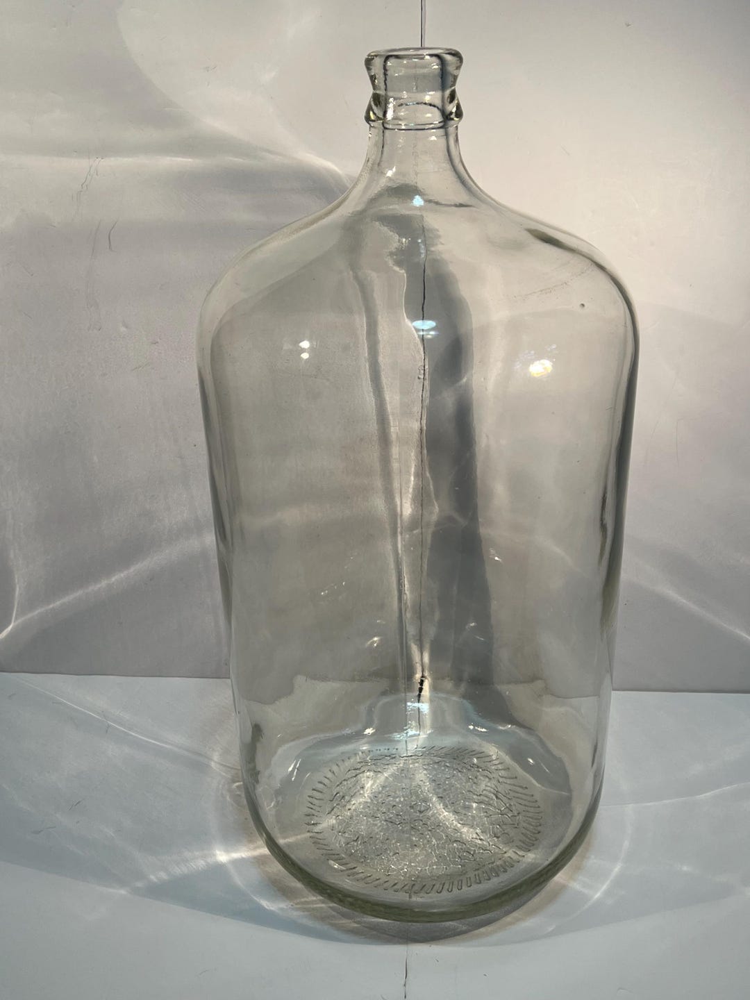 Italian Glass Carboy Fermenting Jug Large 6 Gallon / 23 Litre Size ...