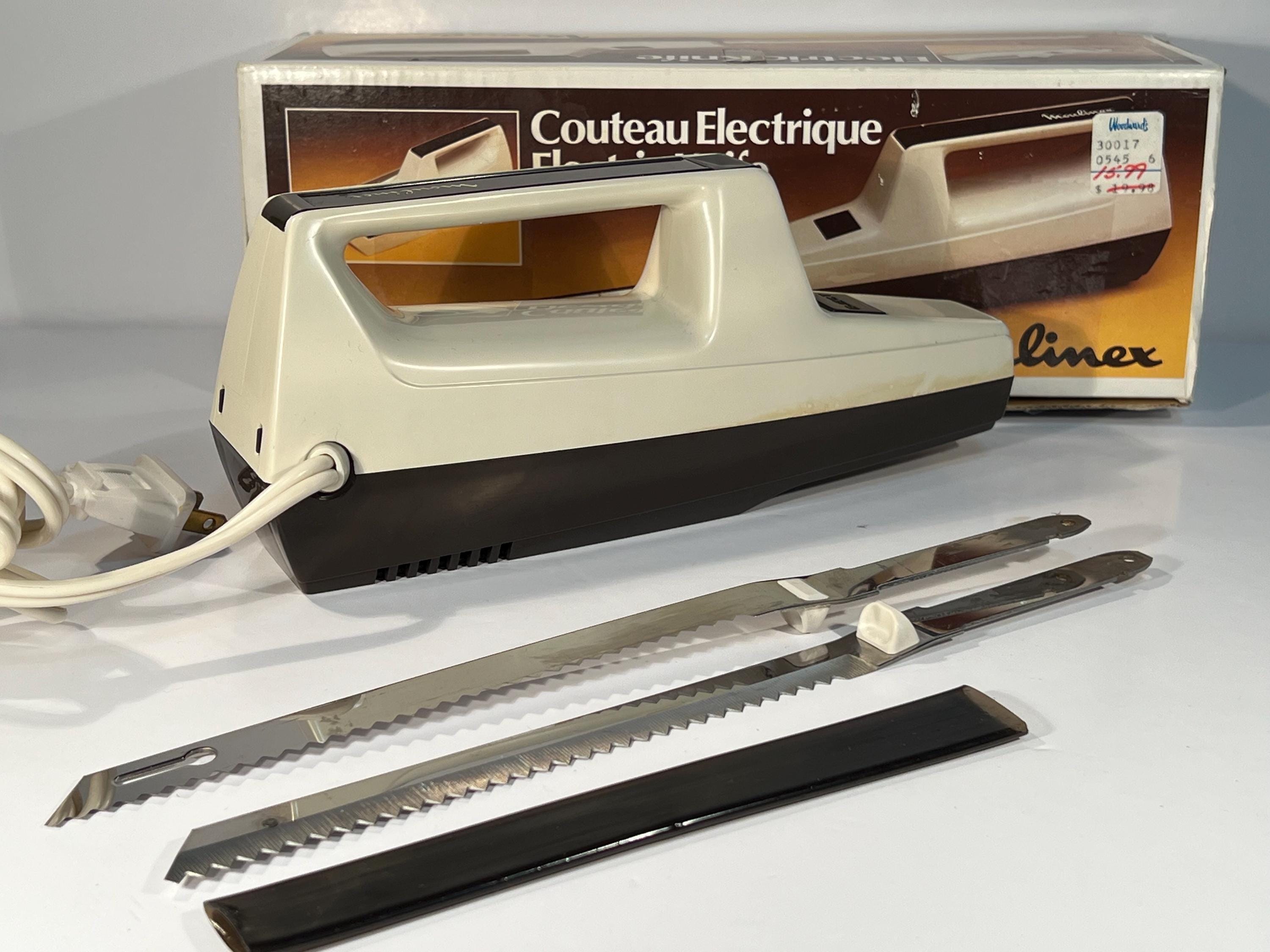 Moulinex Electric Knife Complete Set Model 294 Made in France Vintage ...