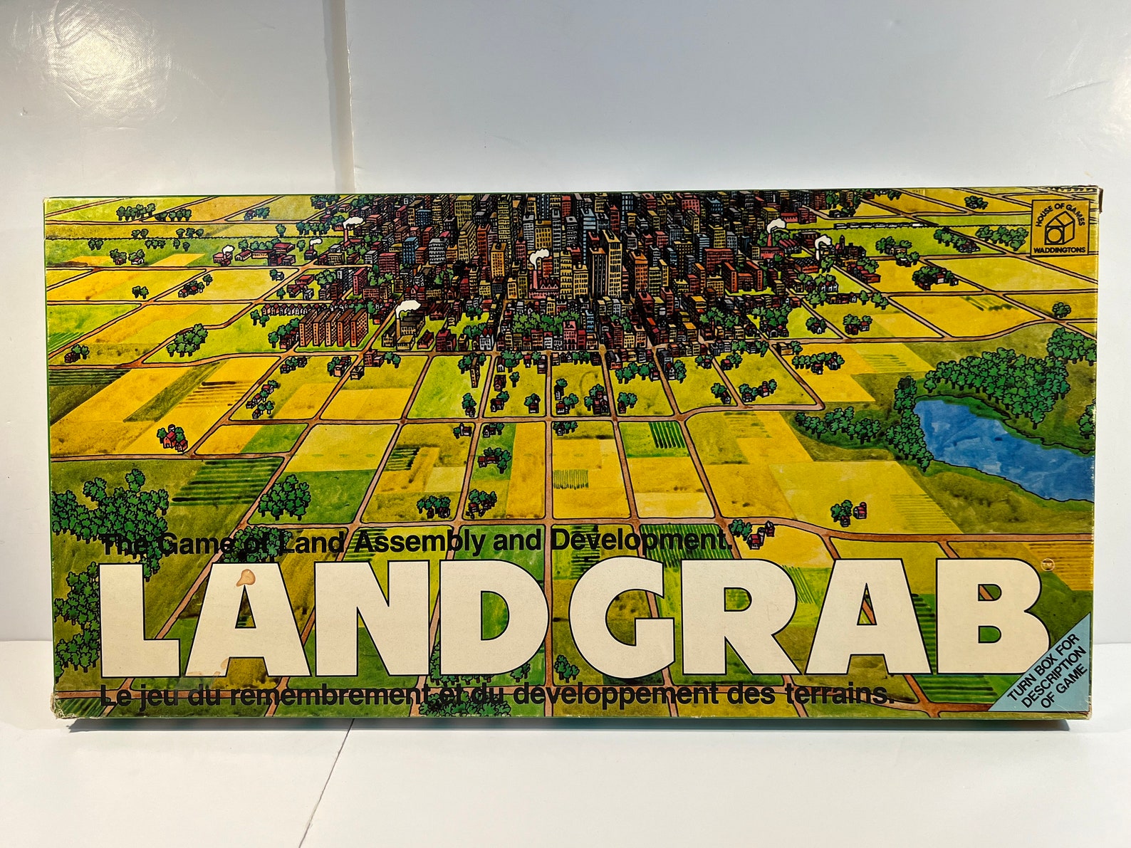 Land Grab Board Game the Game of Land Assembly and Development 1974 ...