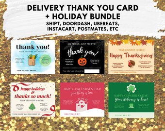 Shipt Themed Thank You Note Message Personalized Instacart - Etsy