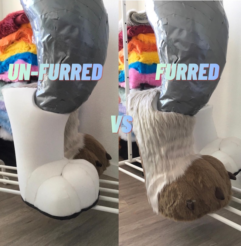 Digigrade Feetpaw Foam Base Pattern - Etsy