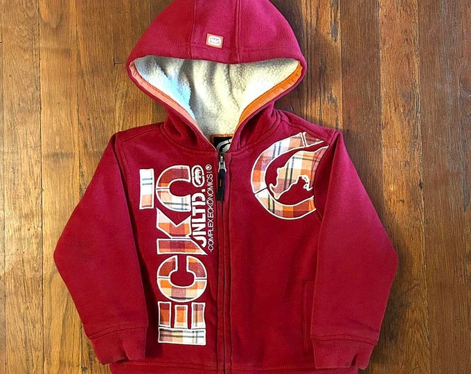 Vintage Ecko Function Unltd Zipper Hoodie Sweater Xlarge Ecko Function Printed Hip Hop Pullover ...