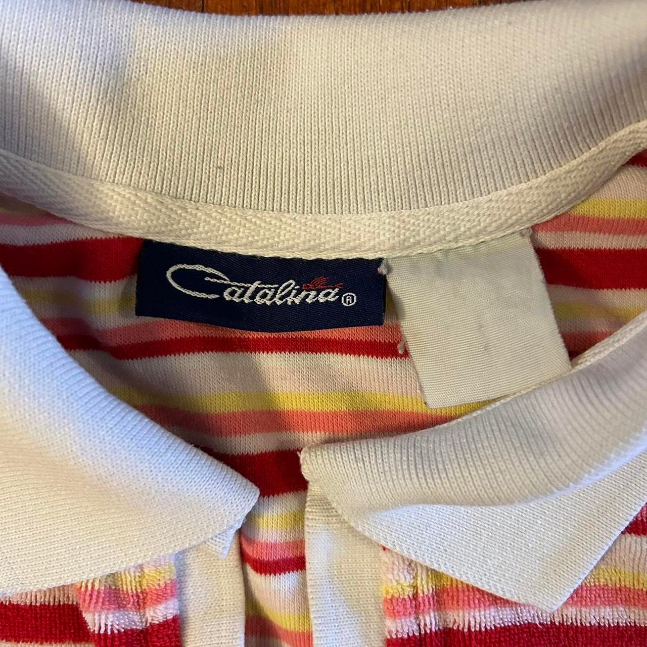 Vintage Babydoll Baby Tee Striped Polo Shirt - Etsy