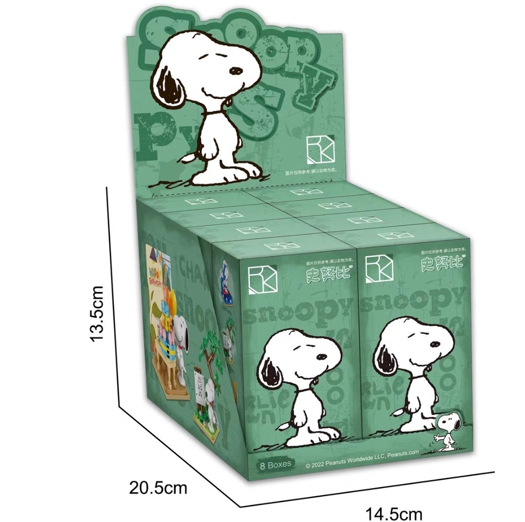 Snoopy Mystery Box Set Building Box - Etsy