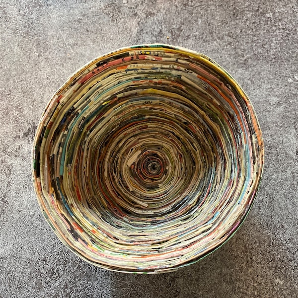 Magazine Bowl - Etsy