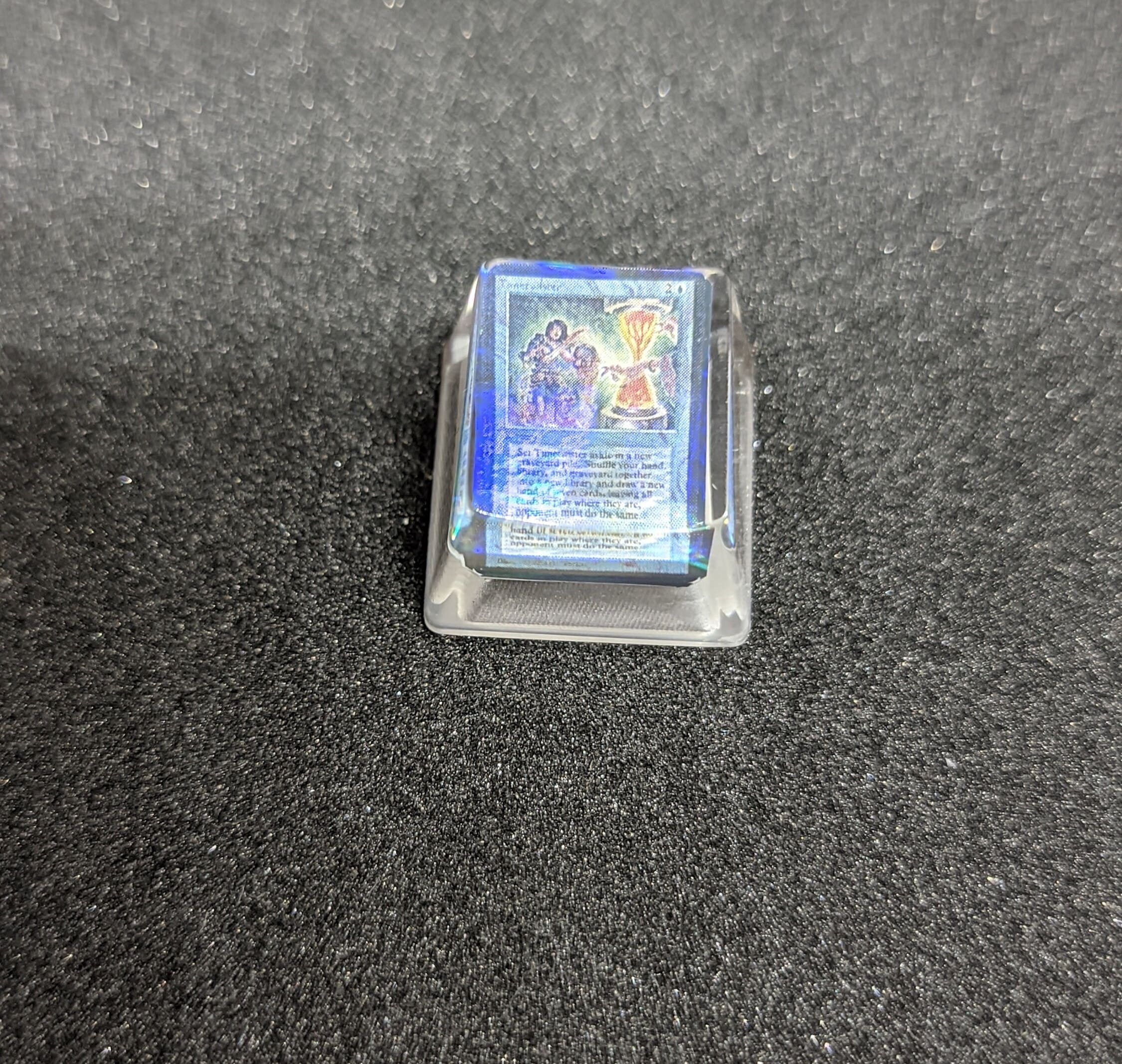 Miniature MTG Holographic Card Keycaps - Etsy