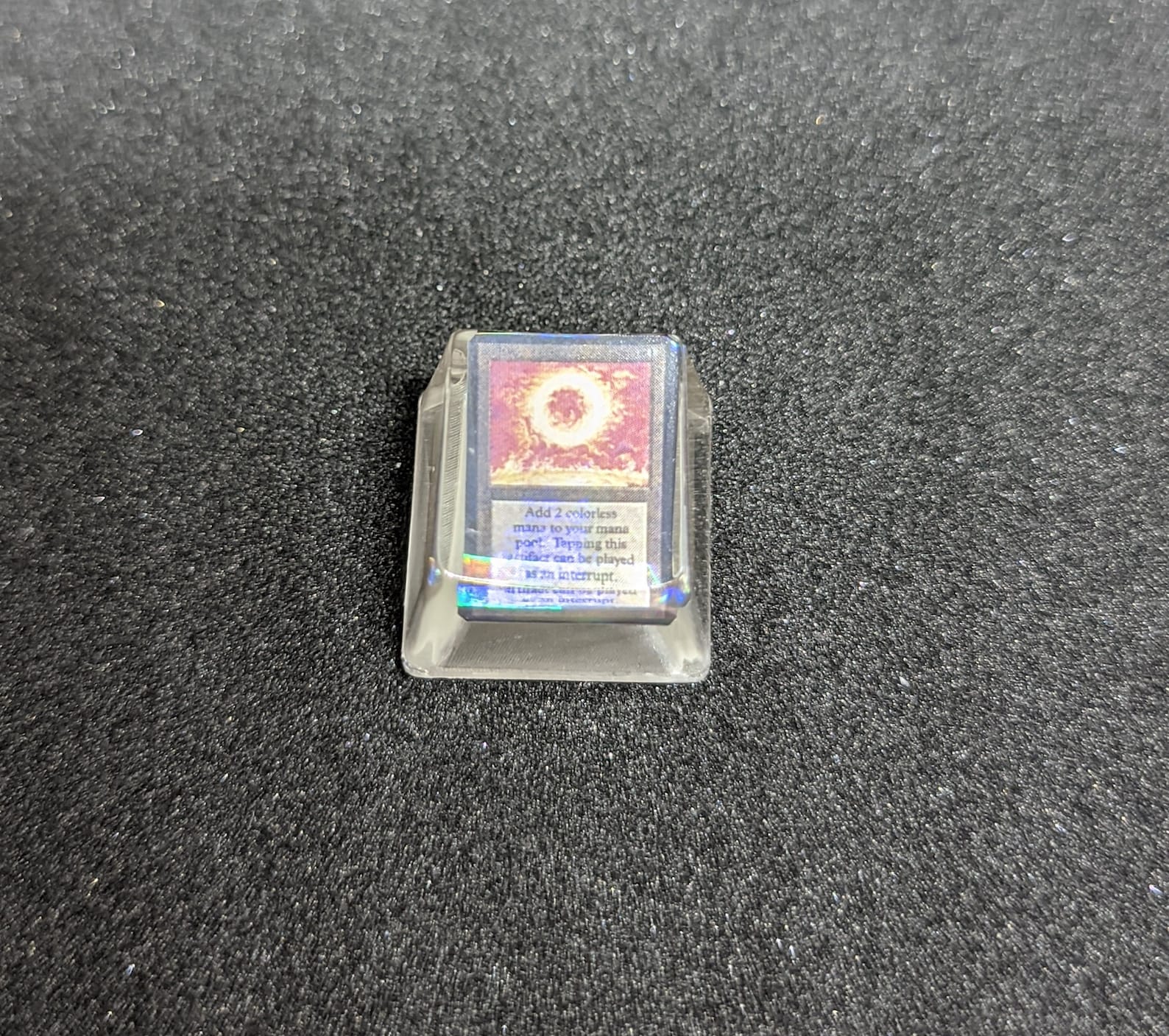 Miniature MTG Holographic Card Keycaps - Etsy