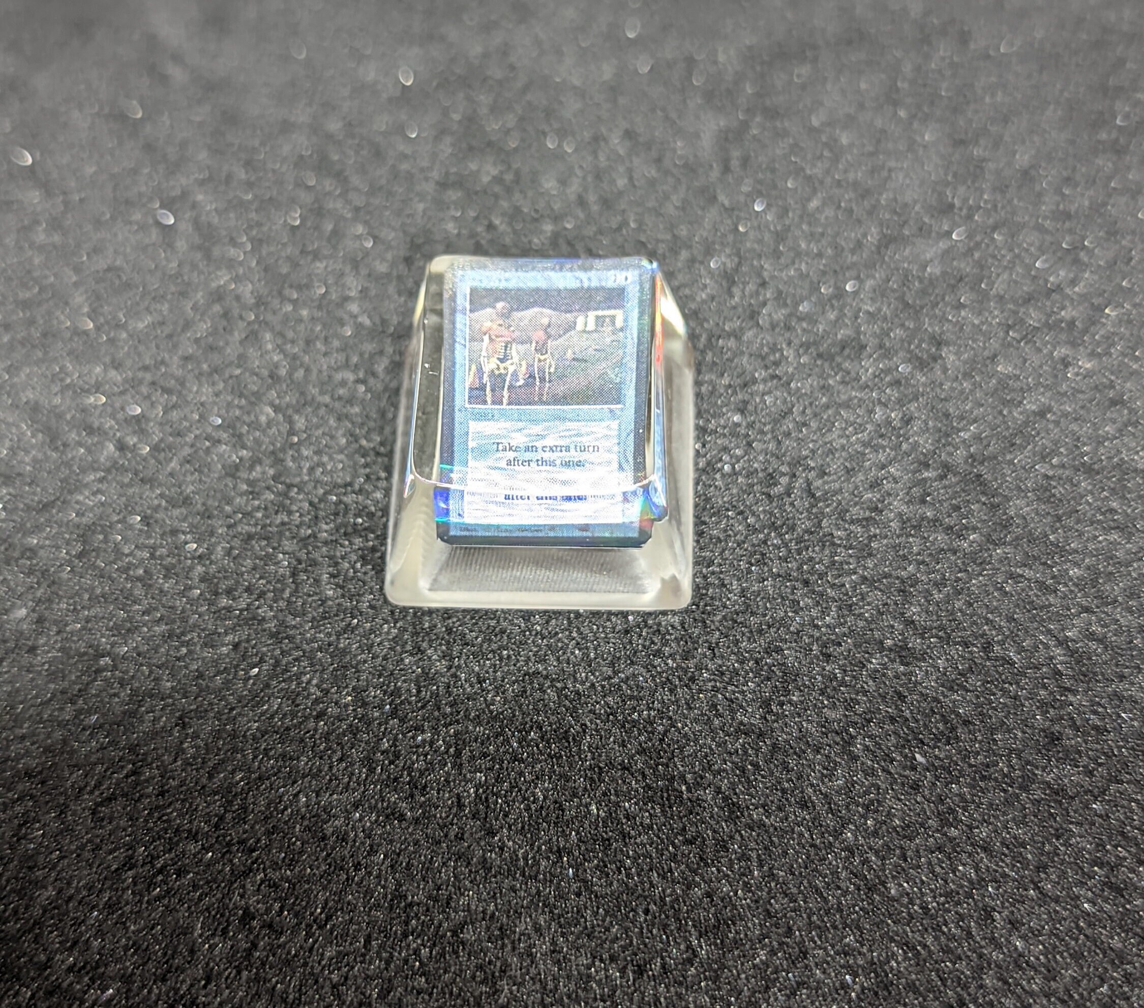 Miniature MTG Holographic Card Keycaps - Etsy