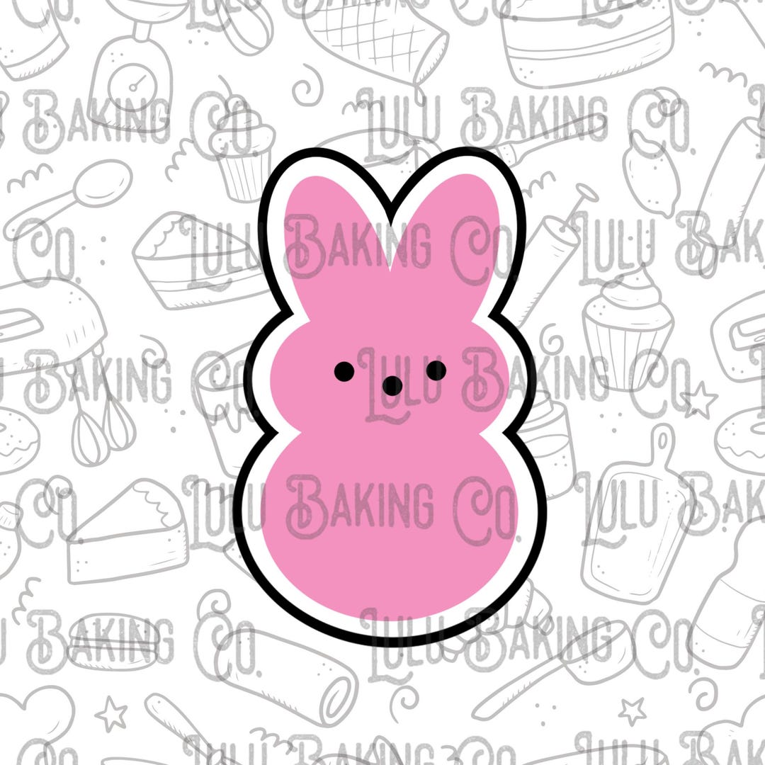 Easter Peep Bunny Rabbit Cookie Cutter - Etsy