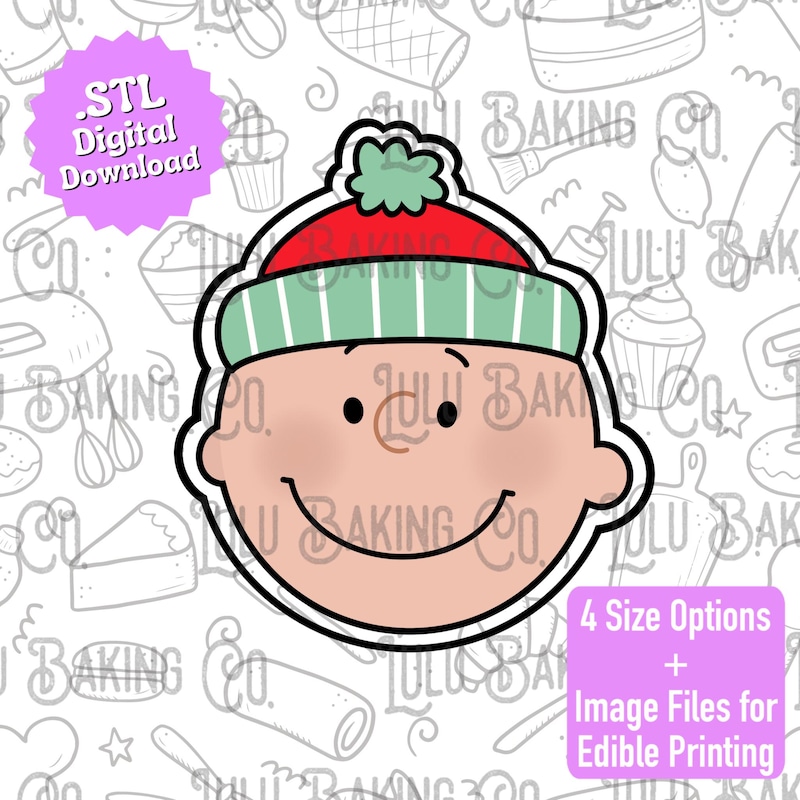 Peanuts Cookie Cutter Stl - Etsy