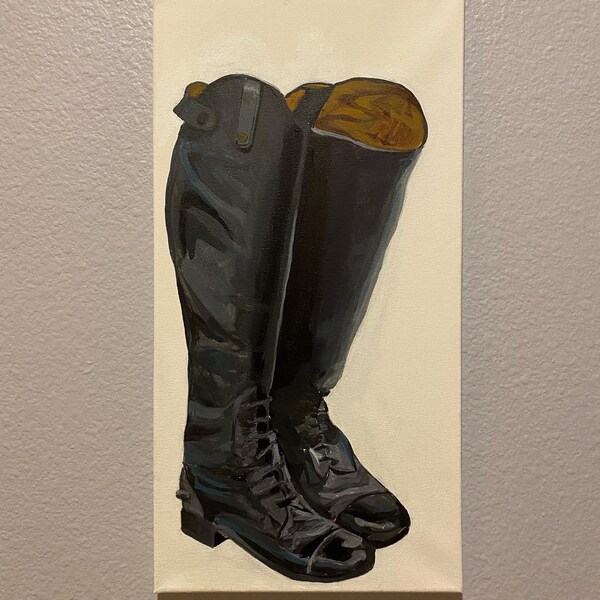 Boots Painting - Etsy