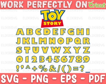 Toy Story Text Font - Etsy