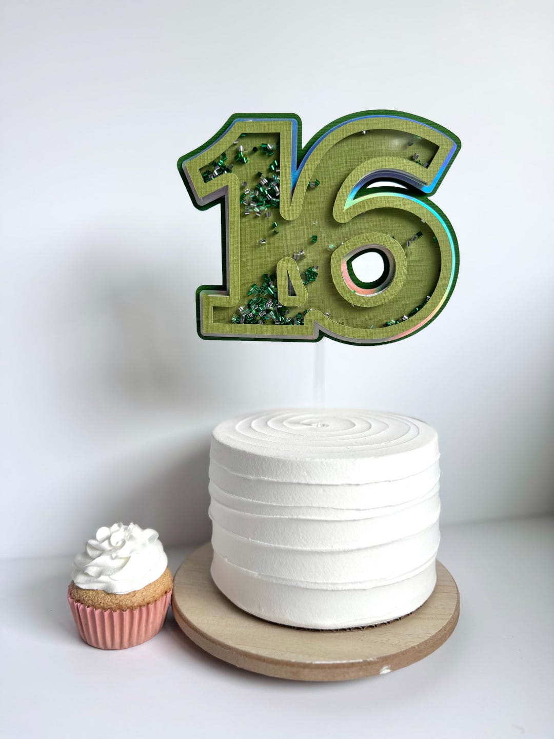 3D Custom Number Birthday Cake Topper, Personalized Age Number Birthday ...