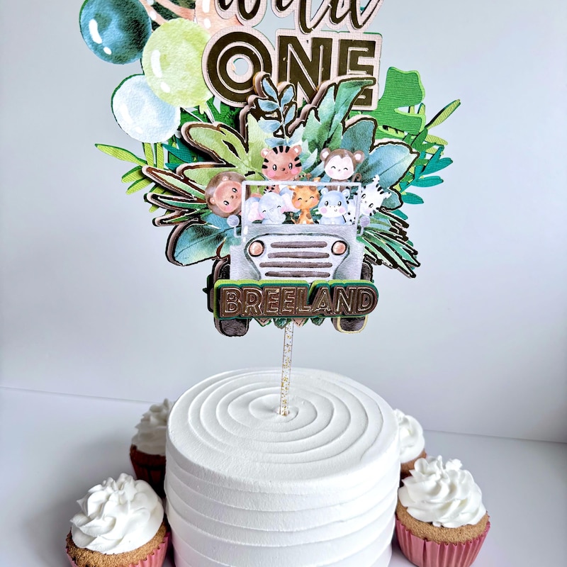 Wild One Cake Topper - Etsy