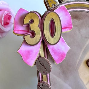 A Tini Bit Older Cake Topper, Martini Themed Birthday Party Decor ...