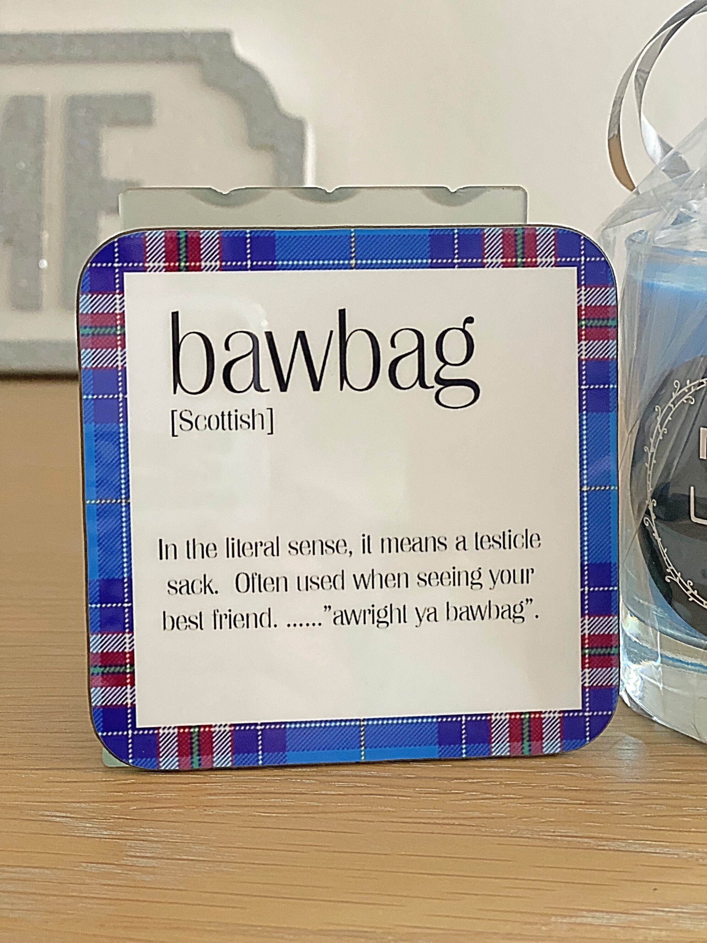 Scottish Insults Coaster - Etsy
