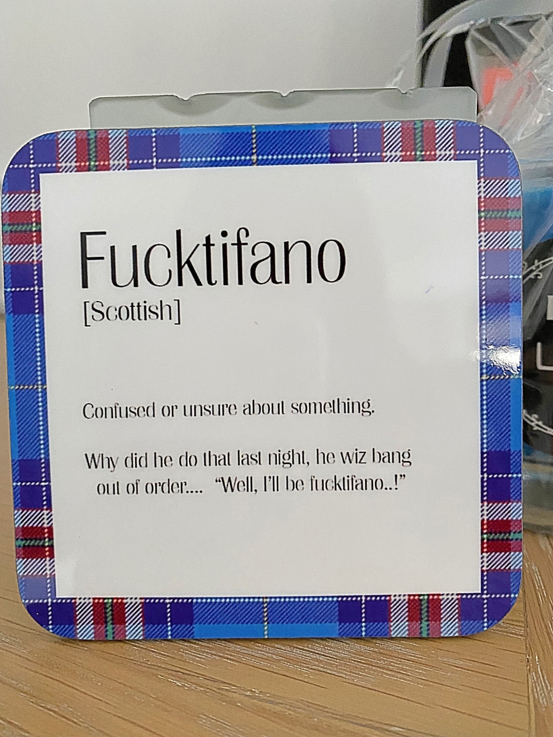 Scottish Insults Coaster - Etsy