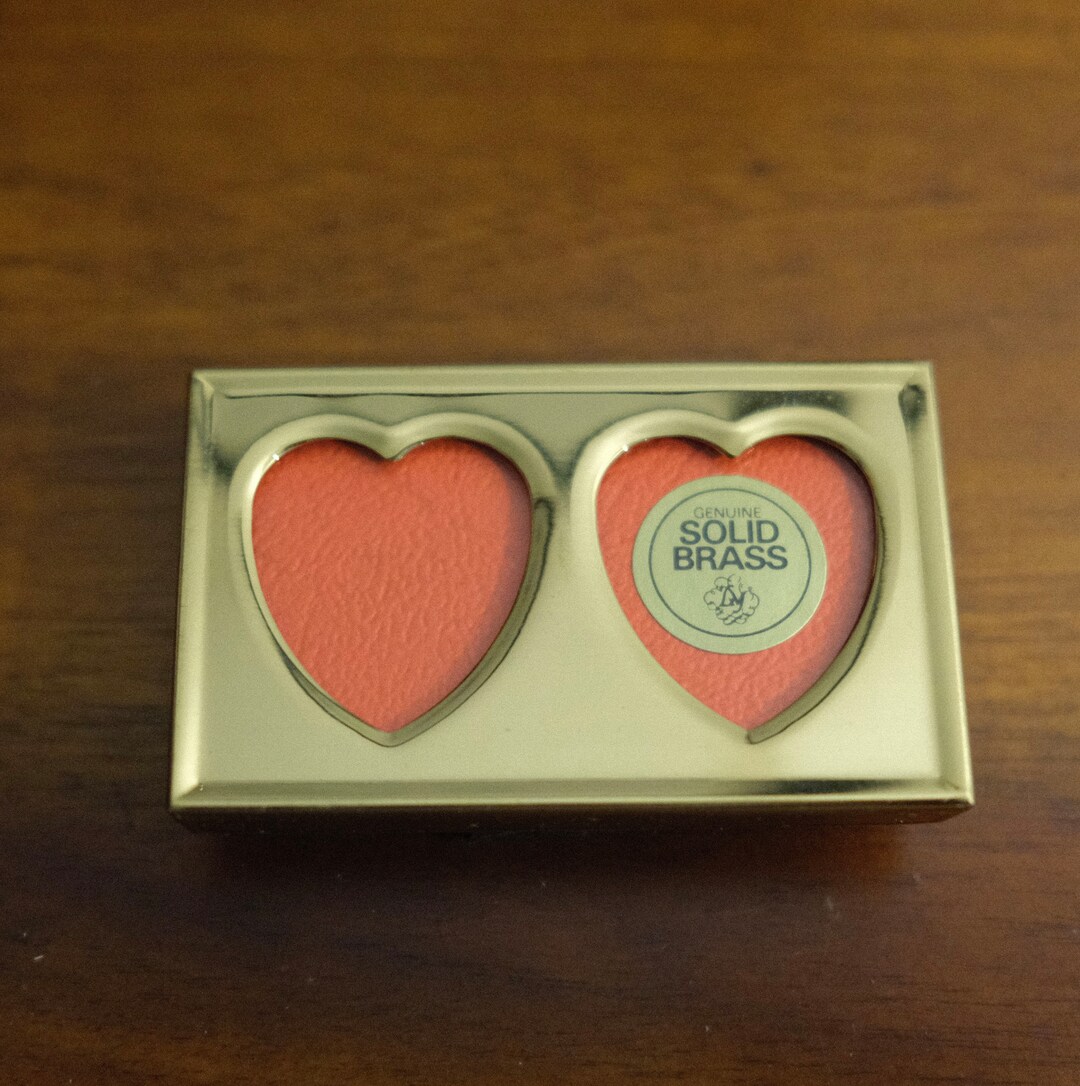 Vintage Gold Mini Heart Frame - Etsy