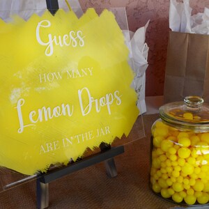 Guess How Many Sign | Etsy